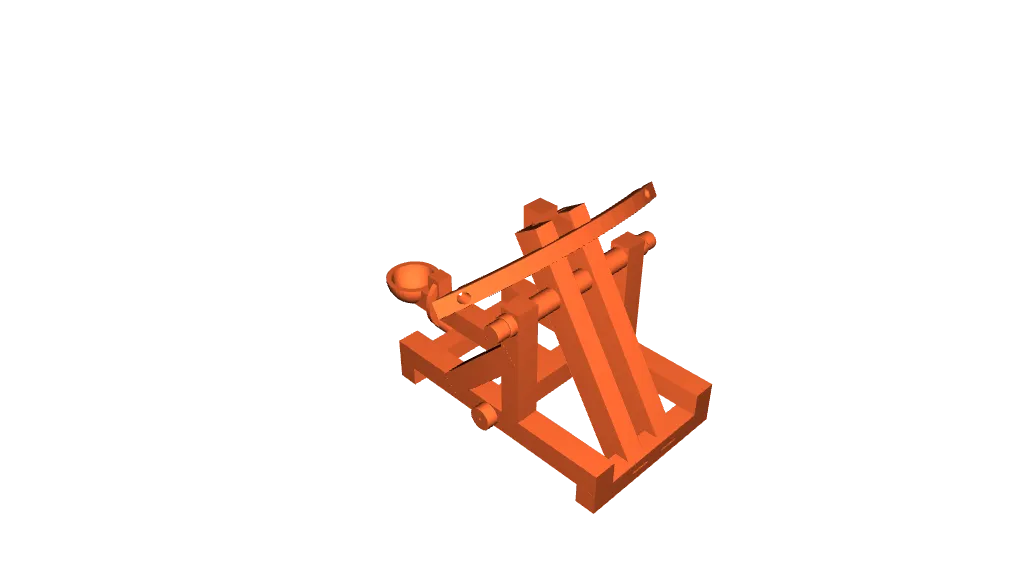 Roman Mangonel by SurfyPunchMan | Download free STL model | Printables.com