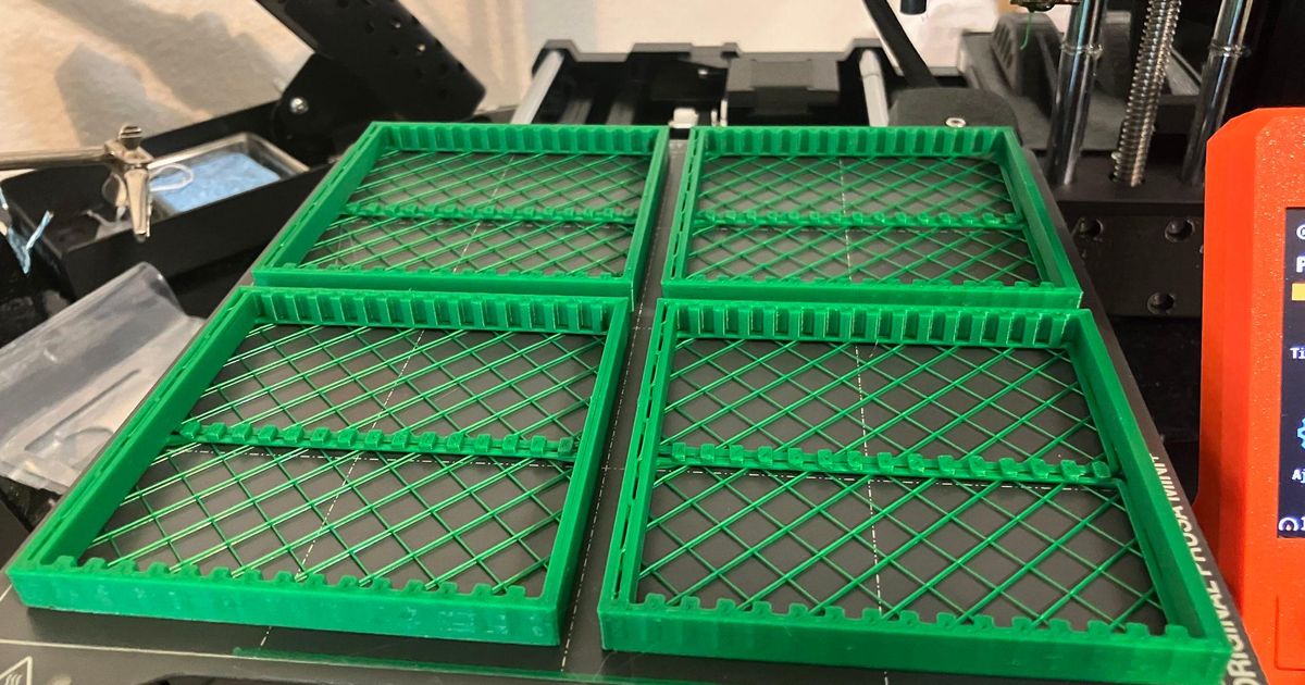 Plain Ol' Microscope Slide Holder by mzedp | Download free STL model ...