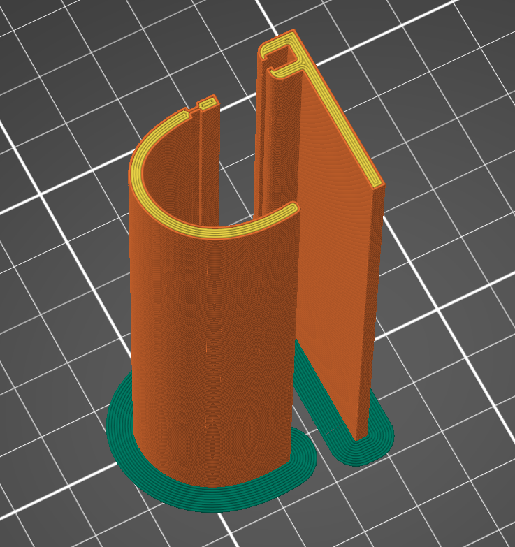 Fully 3d printed wall mounted paper holder by Andrew Geltz | Download ...