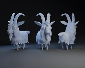 GOAT models for 3D printer | Printables.com