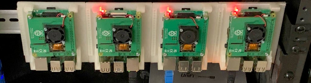 DiN Rail mount for Raspberry Pi 4 by NotLikeALeafOnTheWind | Download ...
