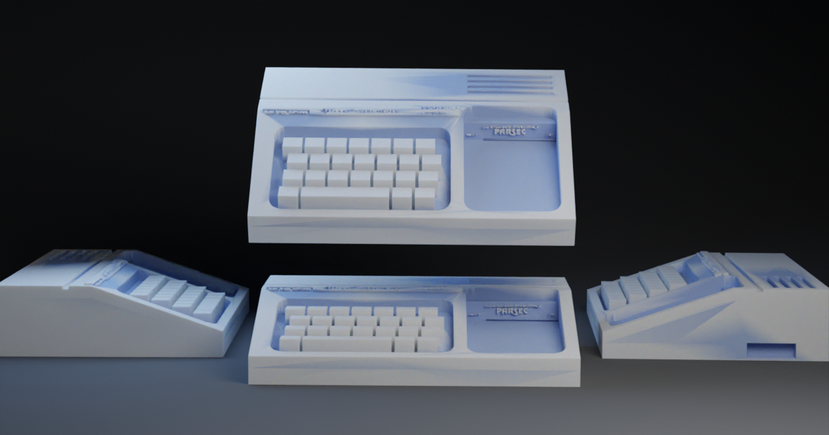 Mini TI 994a with Parsec by Peter Farell | Download free STL model ...