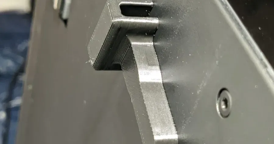 Bambulab P1P P1S X1C lid riser/holder Remixed by segfault - MakerWorld