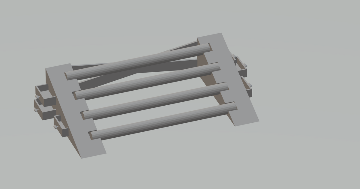 Dowel stand w/drawers by Tyson Iida | Download free STL model ...