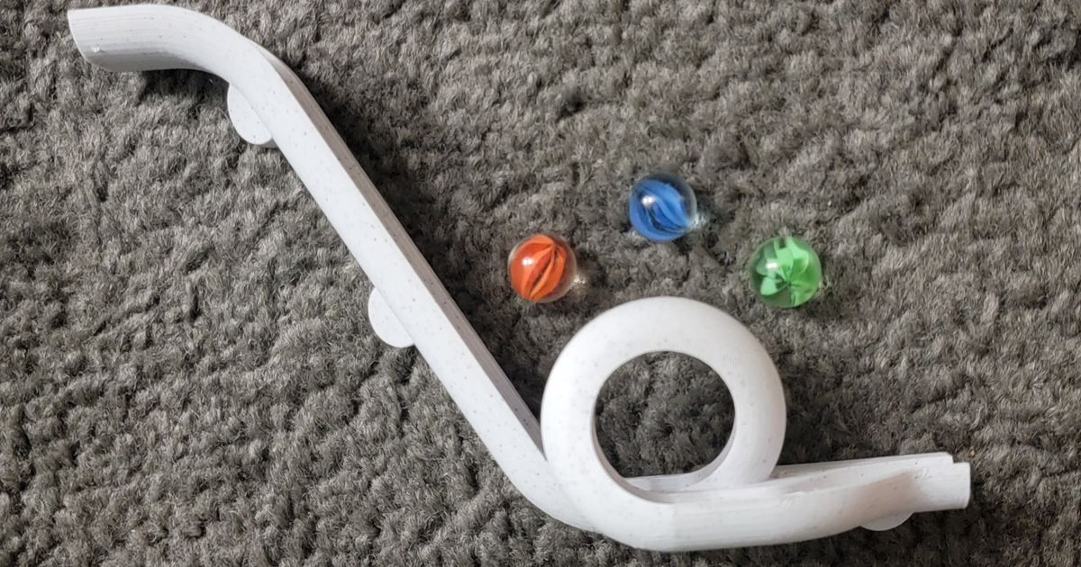 Magnetic Marble Run: Loop-de-Loop von TotallyRidiculous | Kostenloses ...