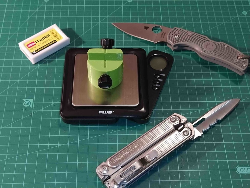 Edge sharpness tester by Leading Edge | Download free STL model ...