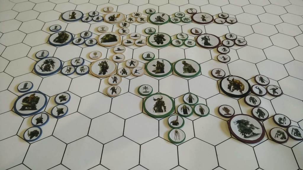 Godtear Small and Large Bases by Monky Games | Download free STL model ...