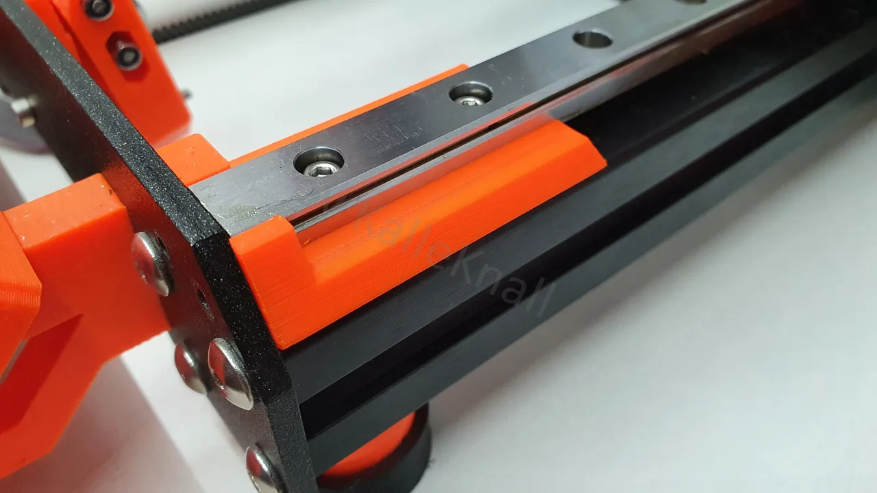 Prusa MK3 / MK3S / MK3S+ Y-Axis Linear Rail Guide Upgrade by KalleKnall ...