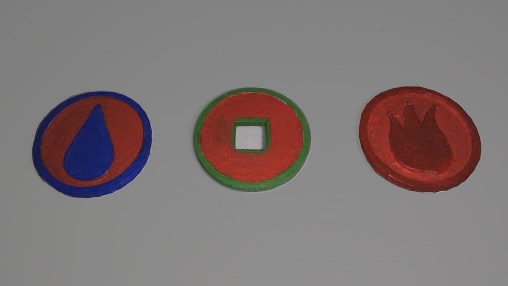 Pro Bending Arena Tokens by Monky Games | Download free STL model ...