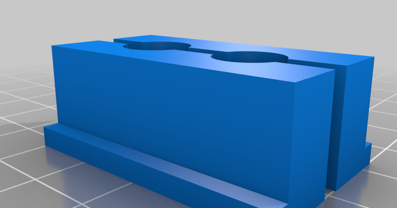 Axle Vice for 9.5mm/10mm Axles by Cyclimbo | Download free STL model ...