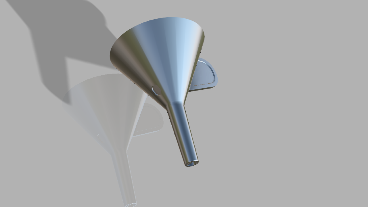 Funnel with integrated air vent by Donkey Küng | Download free STL ...