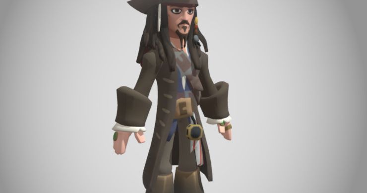 Disney Infinity : Jack Sparrow by Antoine | Download free STL model ...