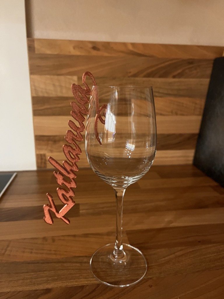 Glas Label Name Plate Tag by syca lol | Download free STL model ...