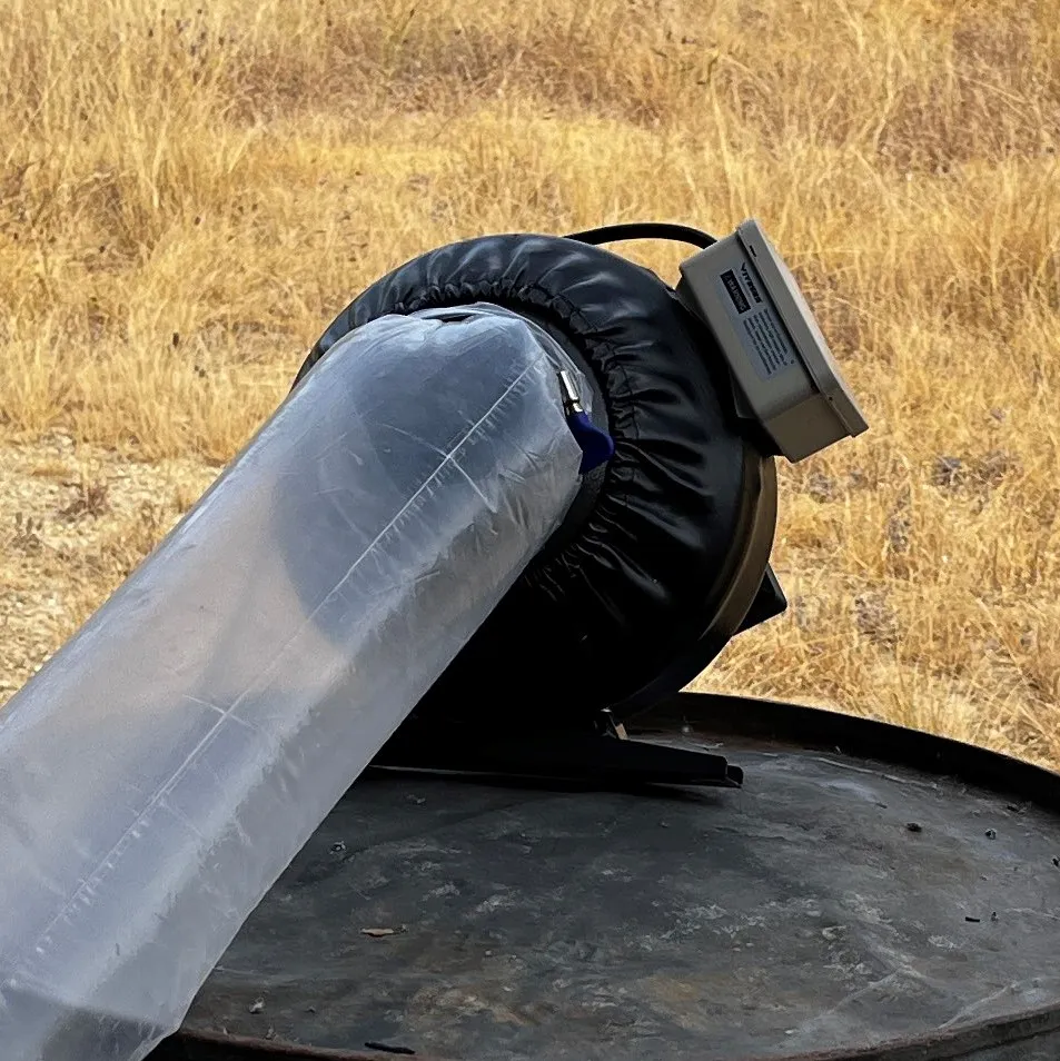 Inline Fan Intake Filter Mount - DIY Supplied Air Respirator (SAR) by ...