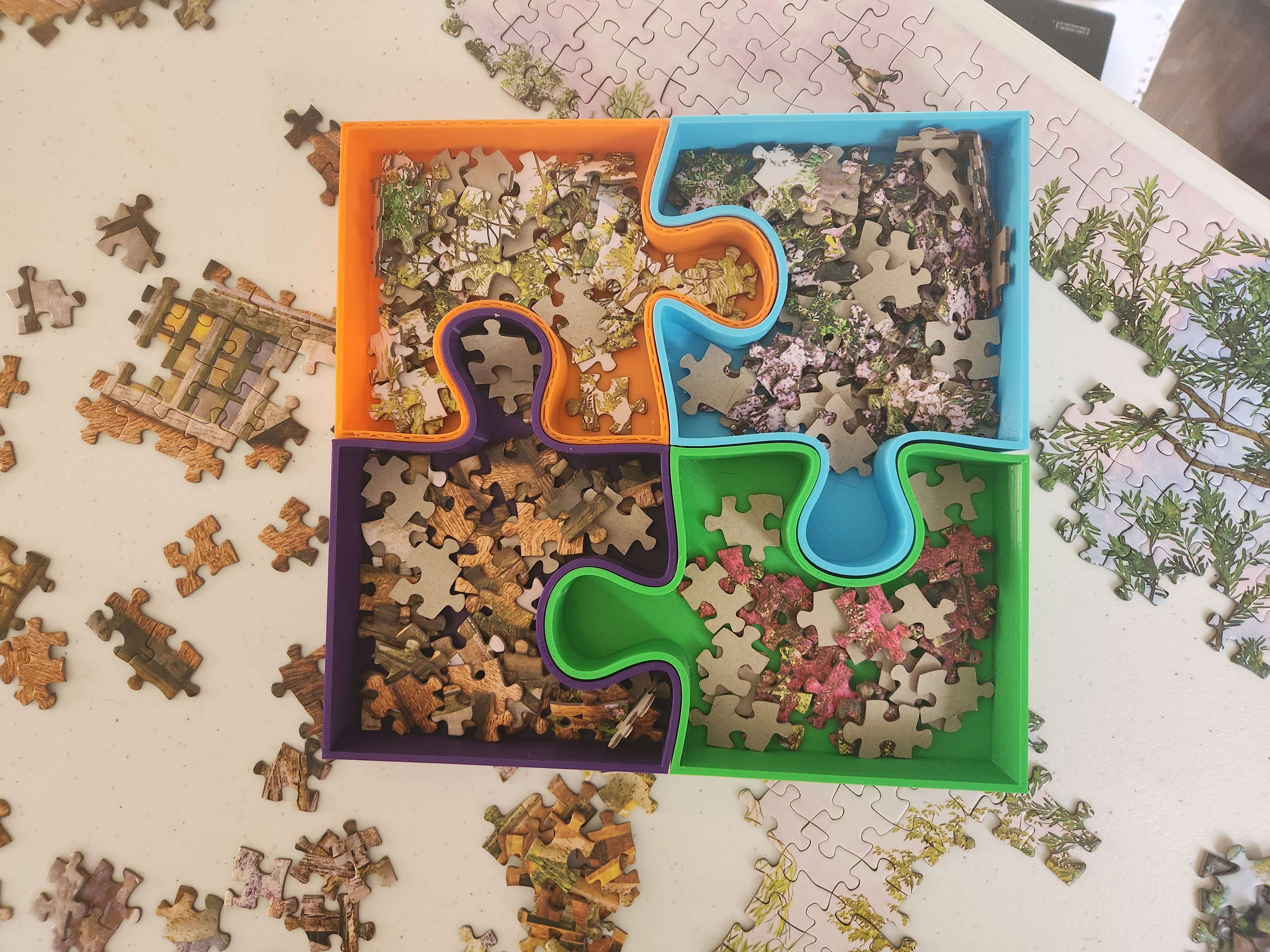 Puzzle Piece Boxes by hugesknows | Download free STL model | Printables.com