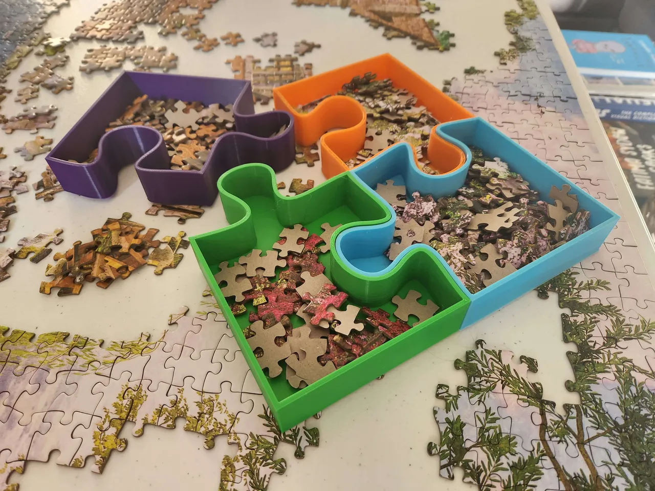 Puzzle Piece Boxes by hugesknows | Download free STL model | Printables.com