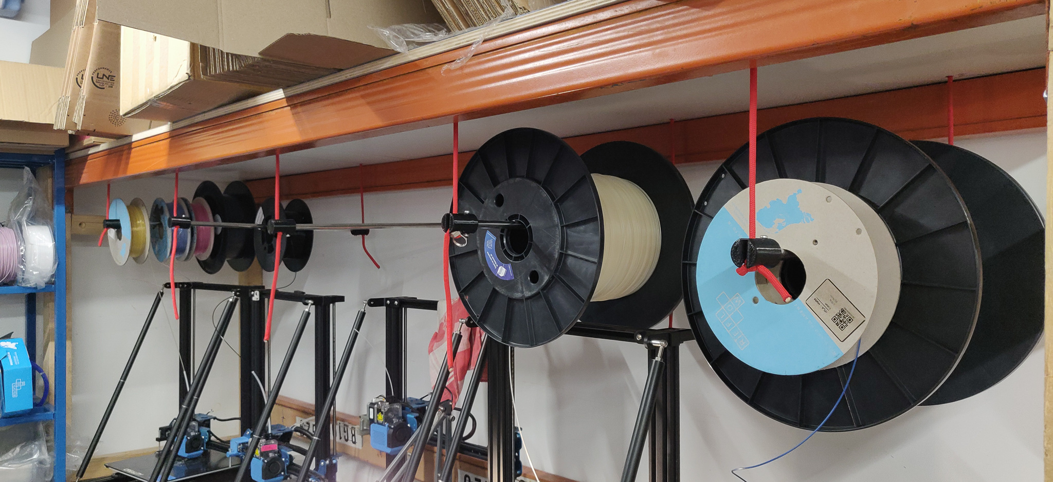 Universal Multiple Spool Holder by Le Club Sandwich Studio | Download ...