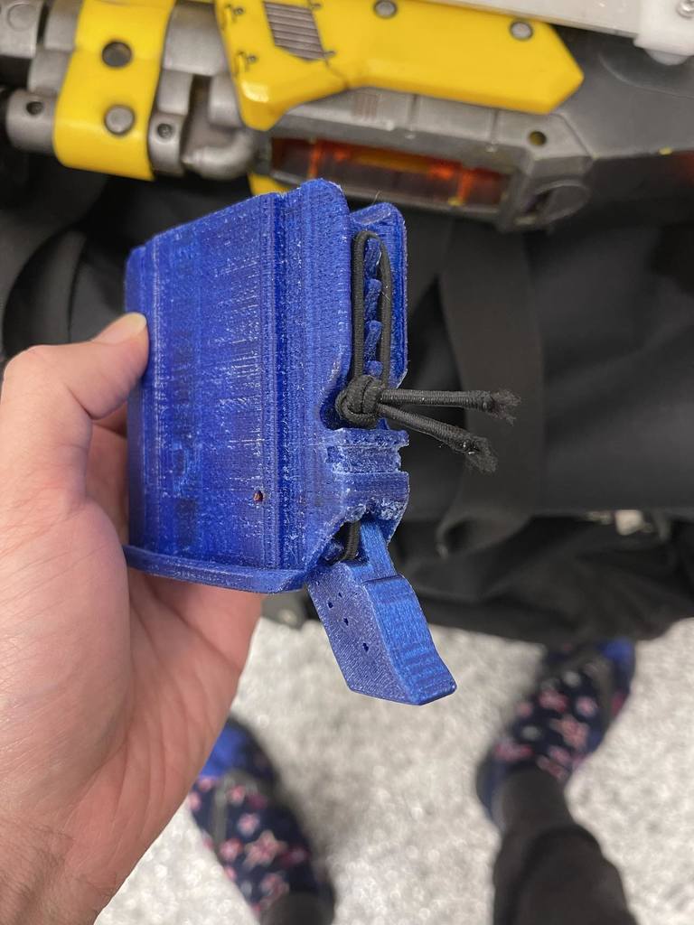 Talon mag adapter for generic Nerf full length magwell by grubby ...