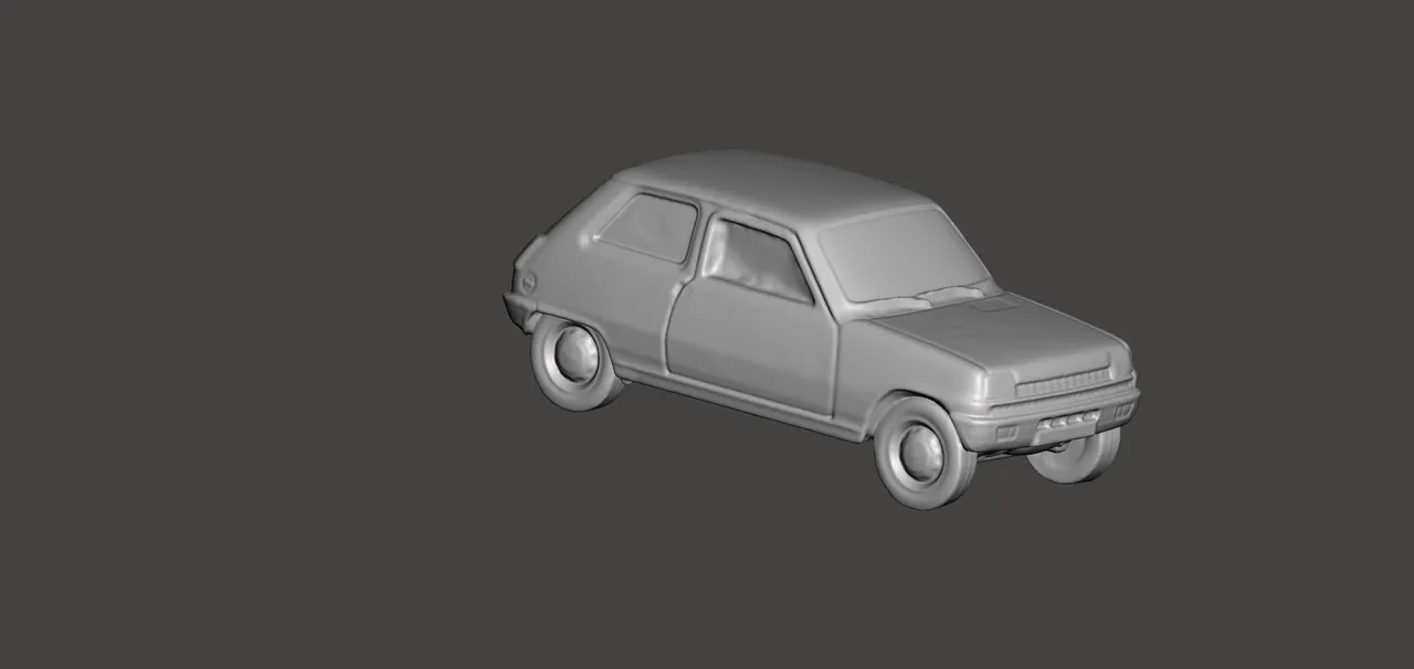 Renault 5 3dscan by AFN | Download free STL model | Printables.com