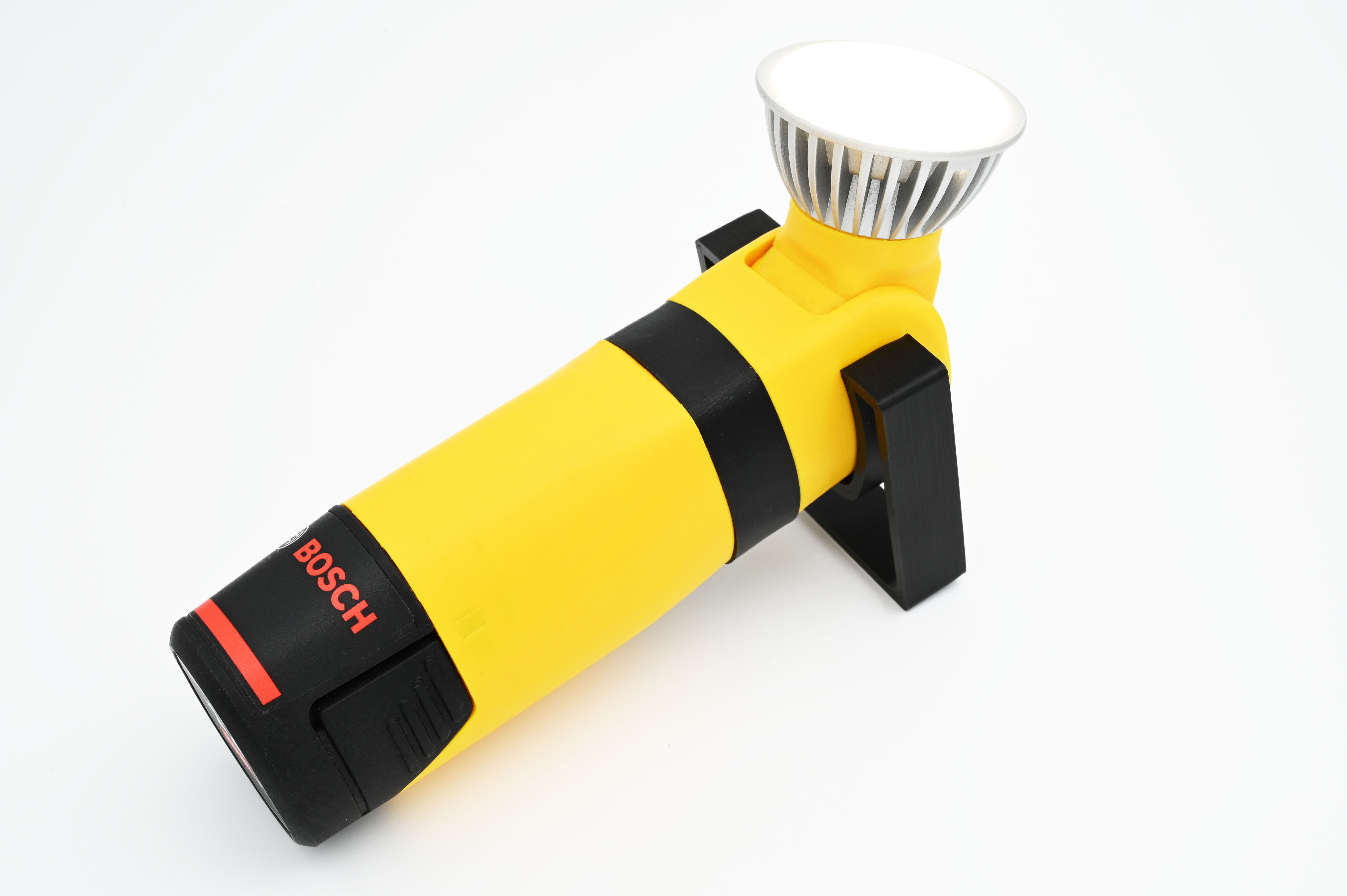 Bosch 12V flashlight with adjustable head and low battery indicator by ...