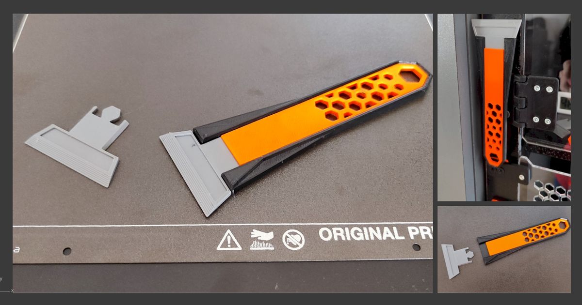 scraper with replaceable blades by Martin Dobšovič | Download free STL ...