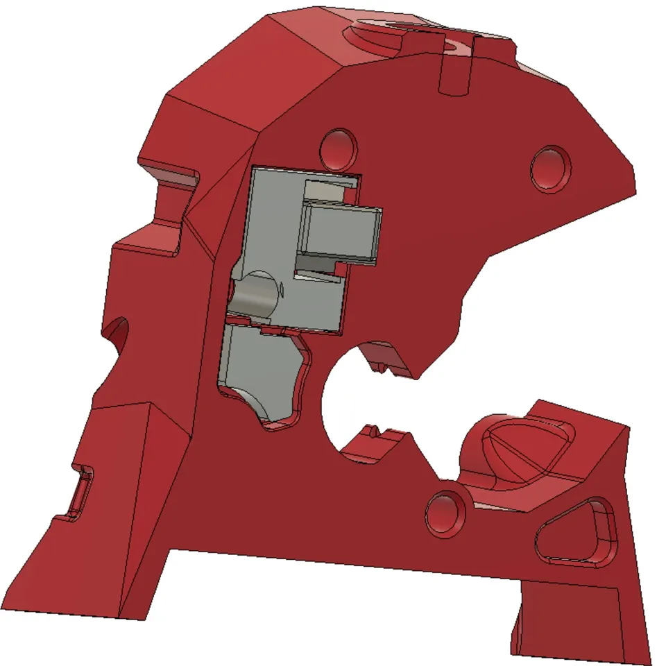 Voron mini Stealthburner ERCF Filament sensor by 1ri | Download free ...