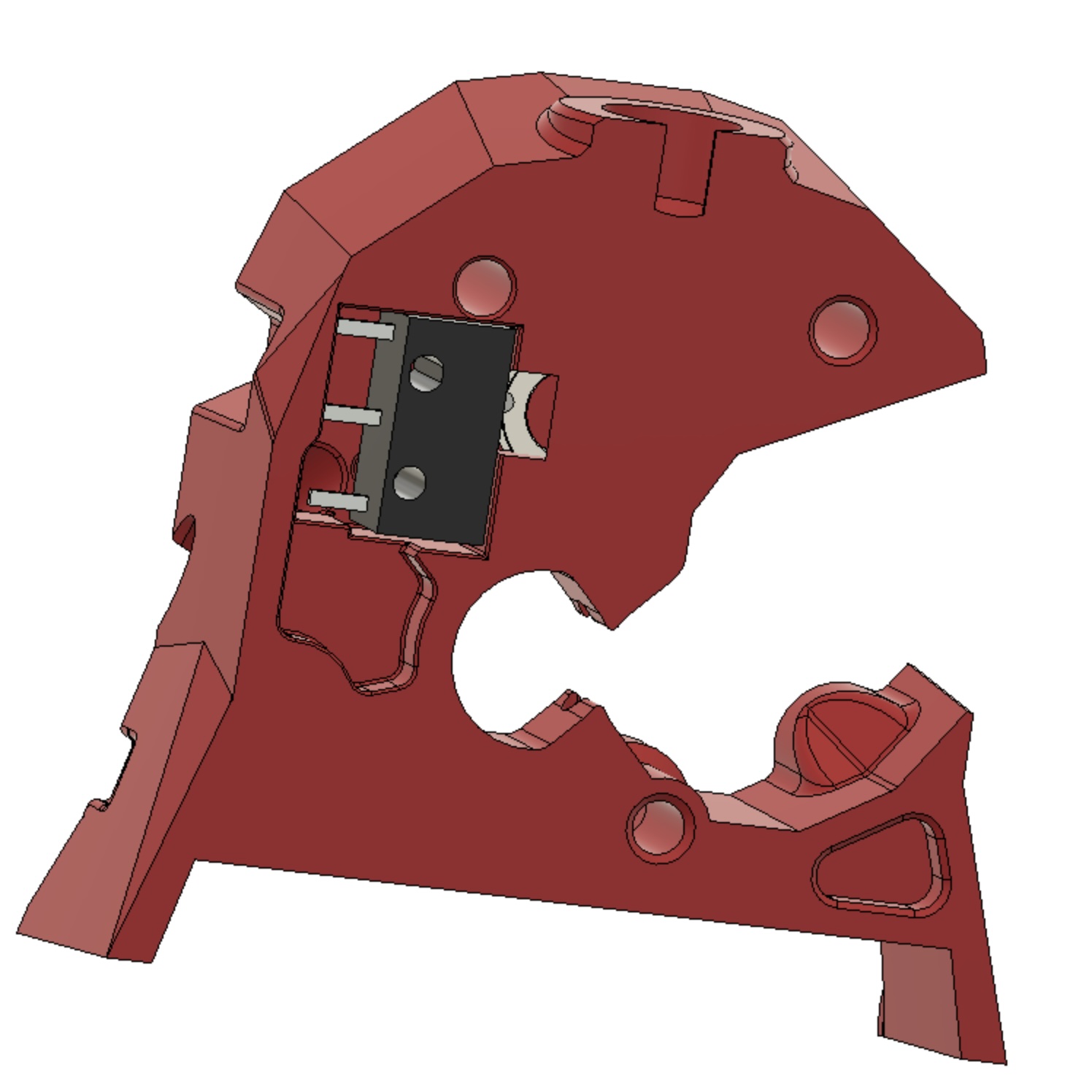 Voron mini Stealthburner ERCF Filament sensor by 1ri | Download free ...