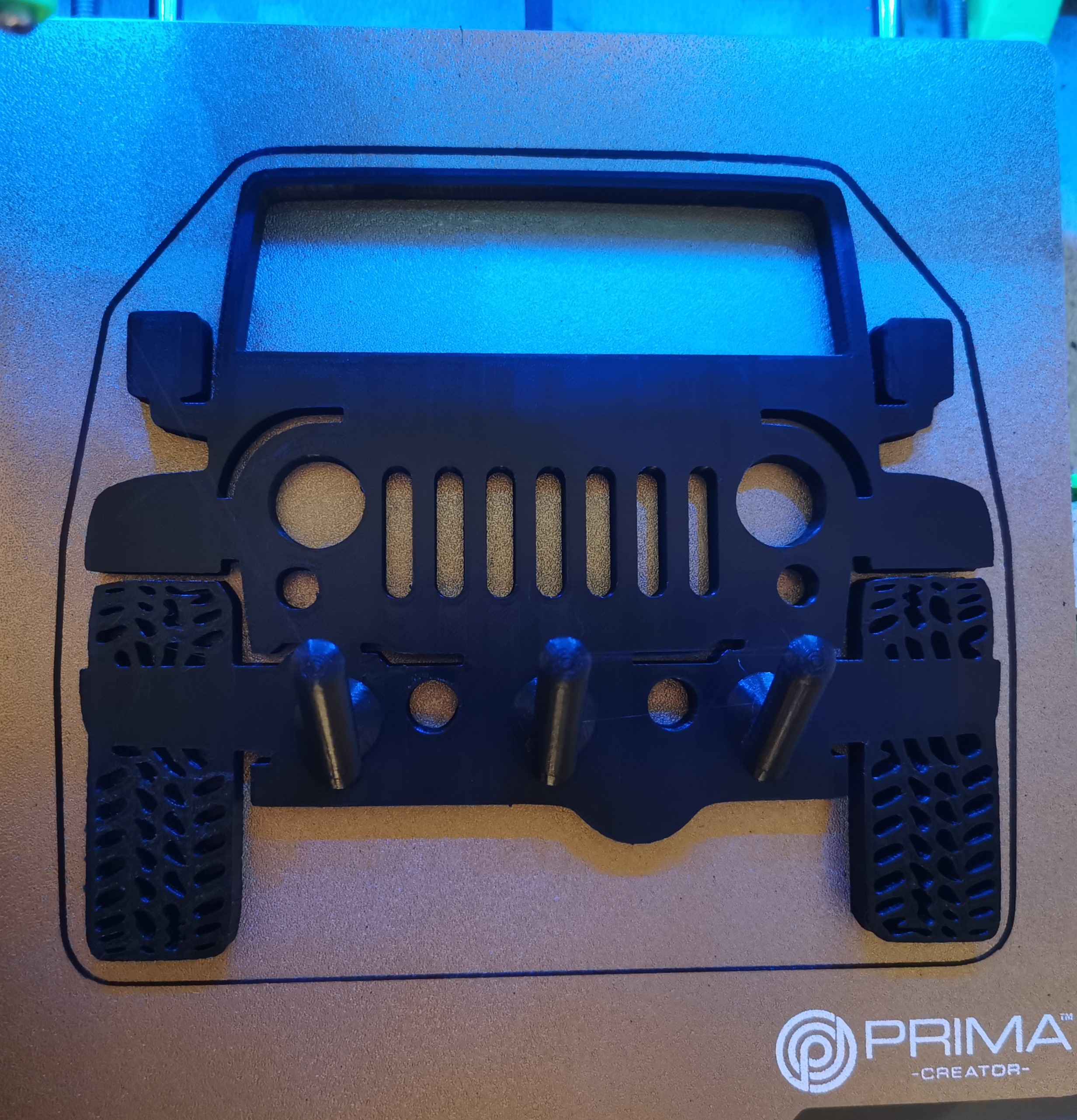 Jeep Wrangler Key Holder by DaniRodes | Download free STL model ...