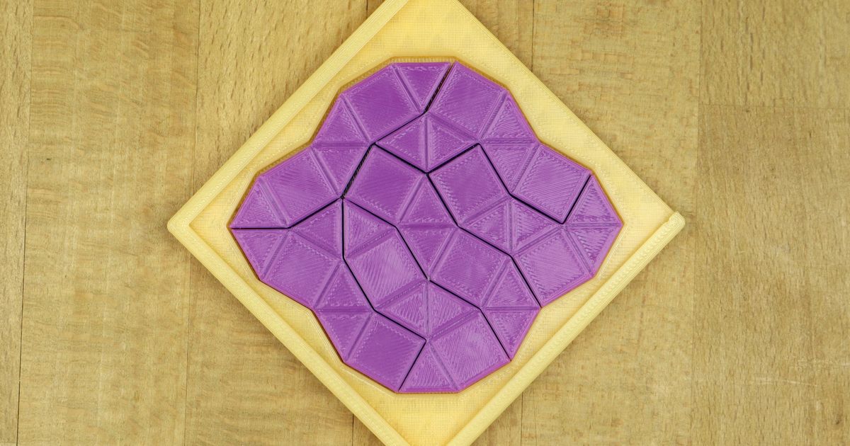 SnubSquare Puzzle by Pentoma | Download free STL model | Printables.com