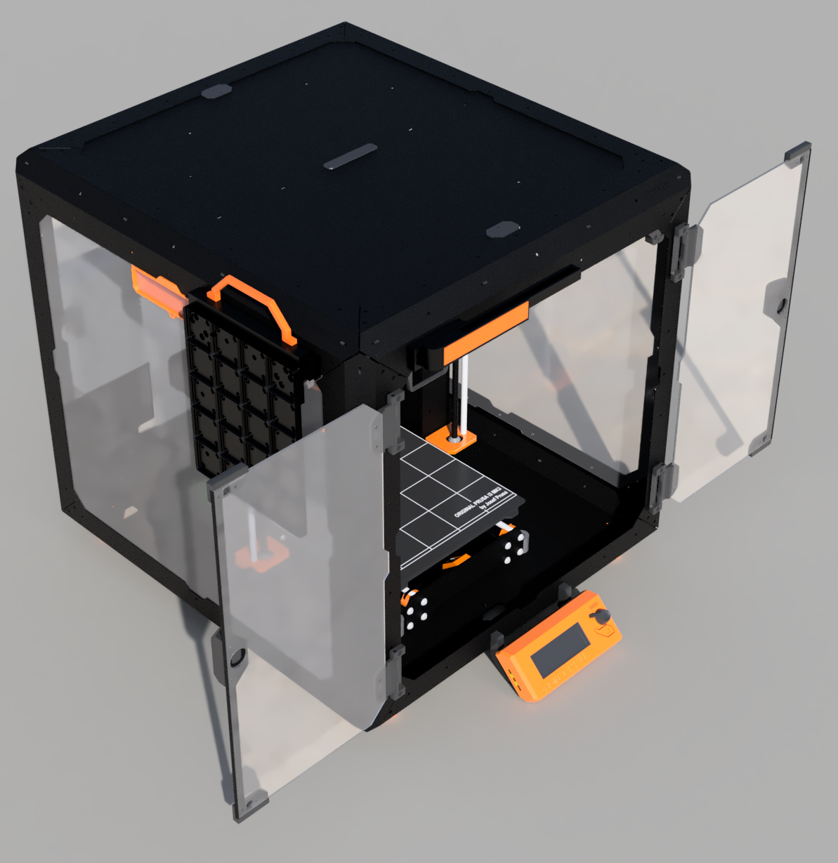 P.E.T.W. (Pruse enclosure tool wall) by OWLicious | Download free STL ...