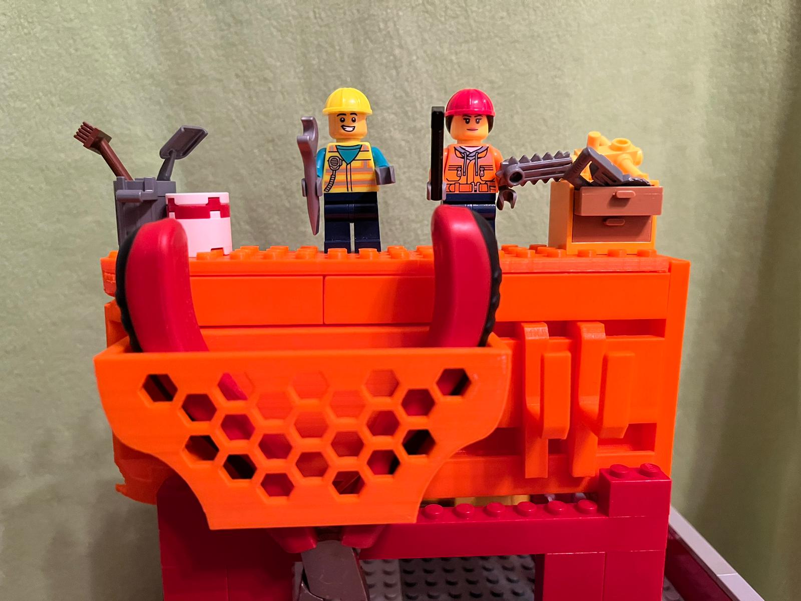 Universal Profile Tool Holder with LEGO pattern by Tweet 218 | Download ...