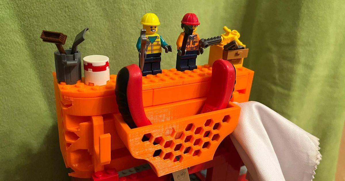 Universal Profile Tool Holder with LEGO pattern by Tweet 218 | Download ...