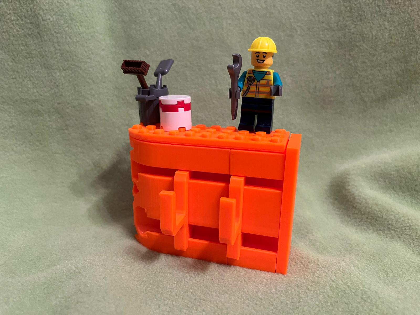 Universal Profile Tool Holder with LEGO pattern by Tweet 218 | Download ...