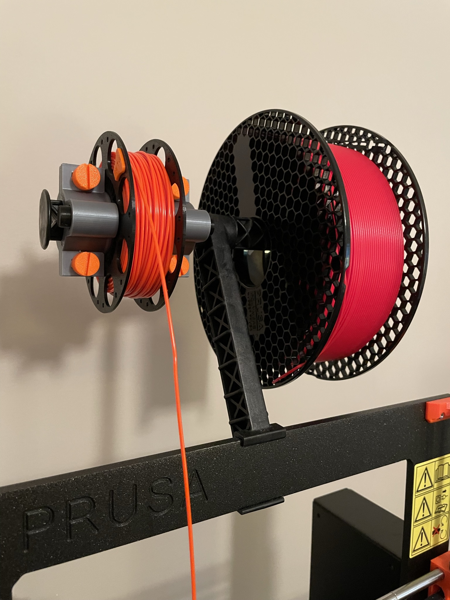 Improved filament feeding system using smaller spools by Heber ...