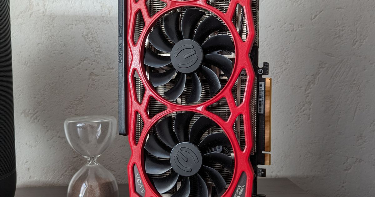 Vertical dual/triple slot GPU stand (display only) by PeGys | Download ...