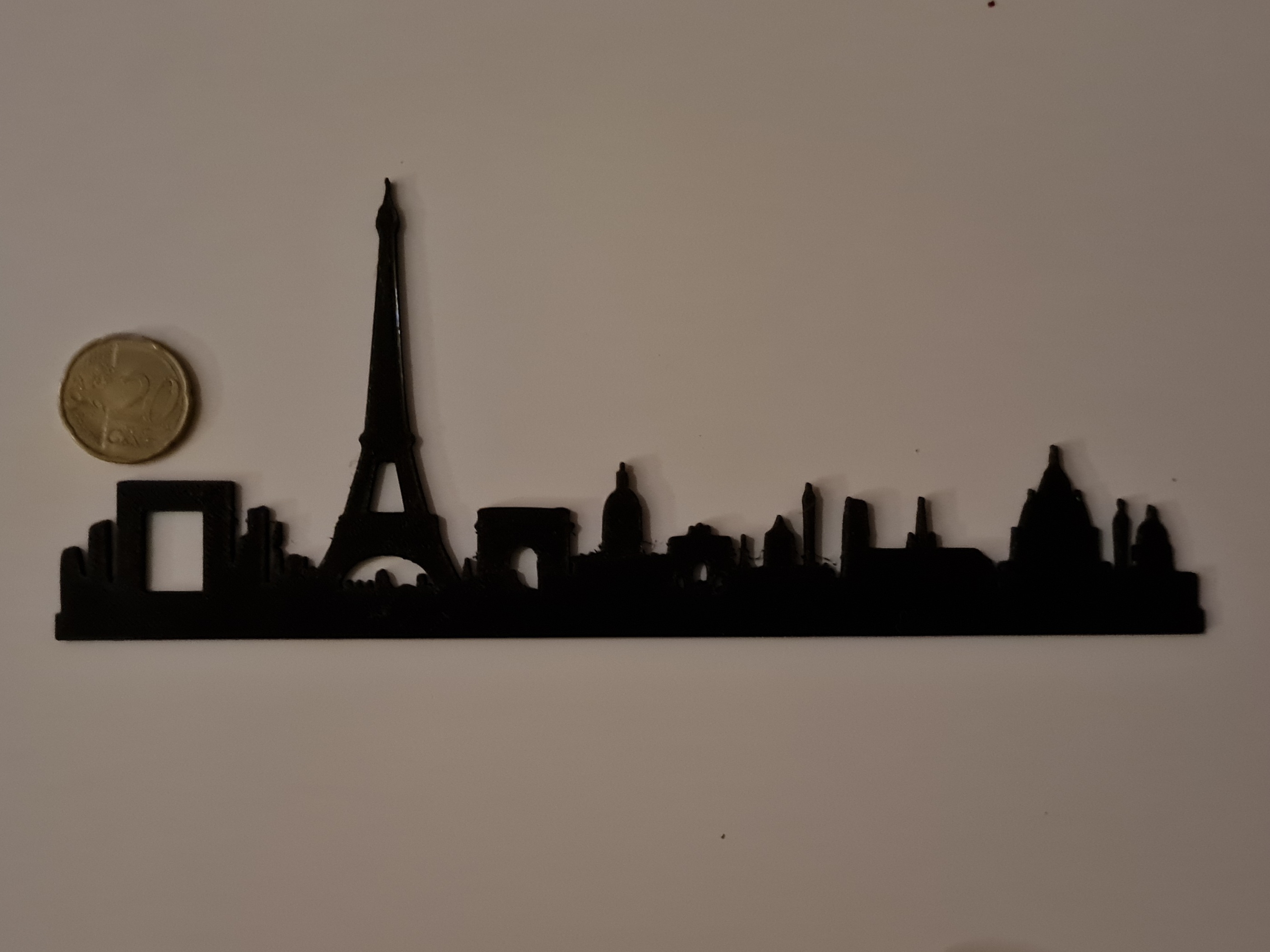 Paris Skyline 2D Art par Roch_Industries | Téléchargez gratuitement un ...
