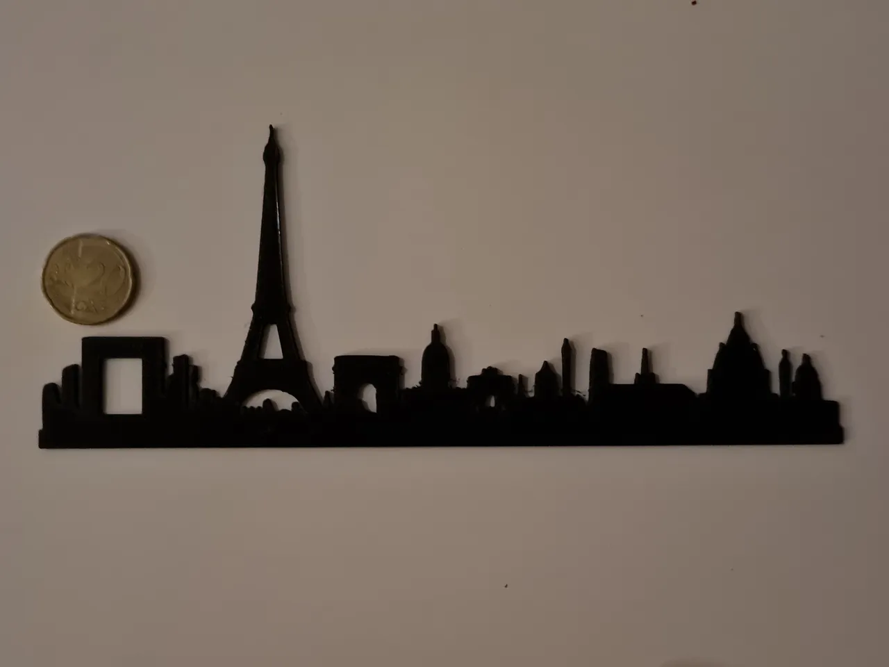 Paris Skyline 2D Art by Roch_Industries | Download free STL model ...