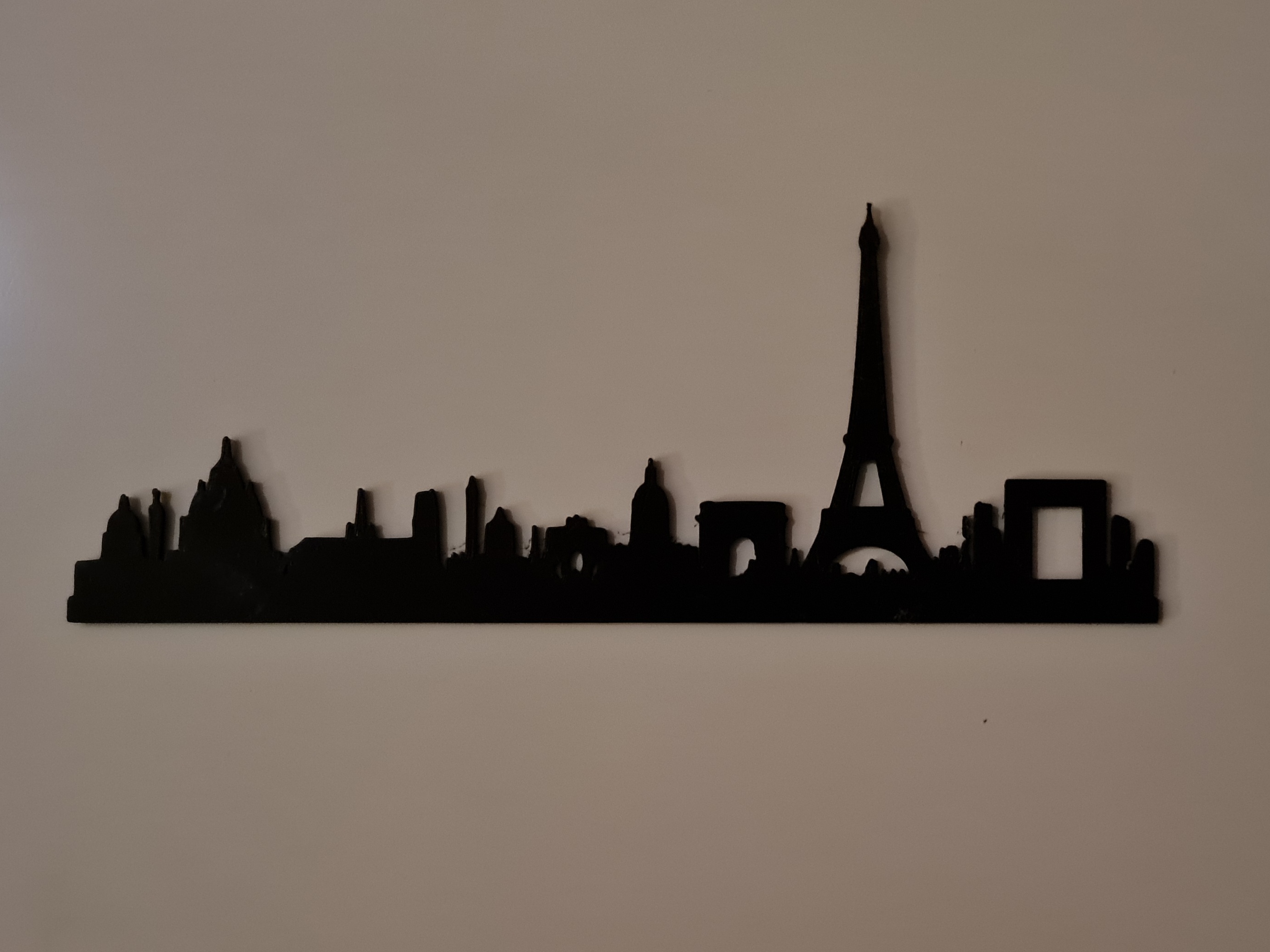 Paris Skyline 2D Art by Roch_Industries | Download free STL model ...
