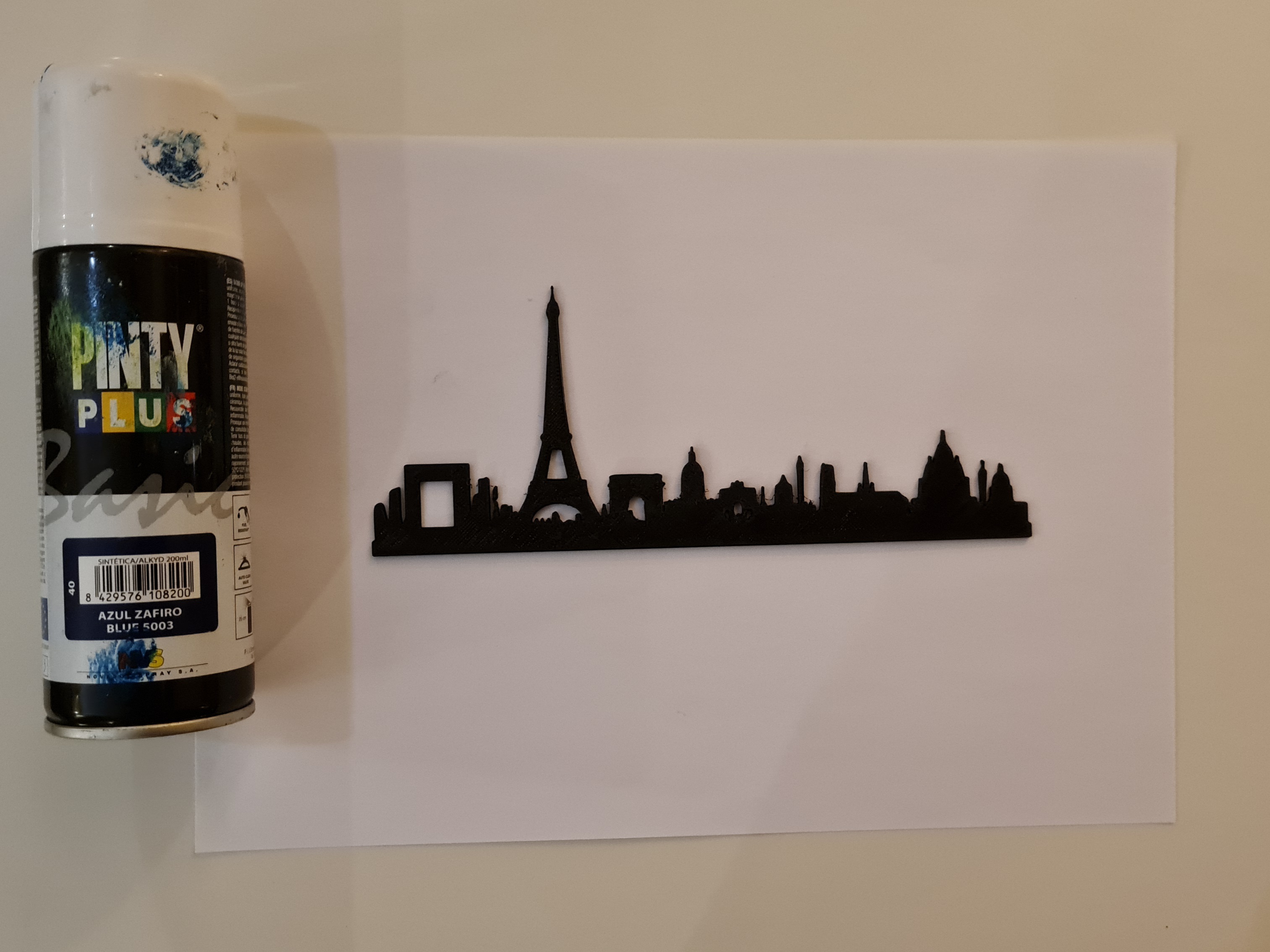 Paris Skyline 2D Art by Roch_Industries | Download free STL model ...