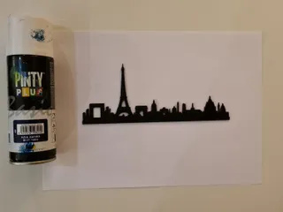 Paris Skyline 2D Art by Roch_Industries | Download free STL model ...