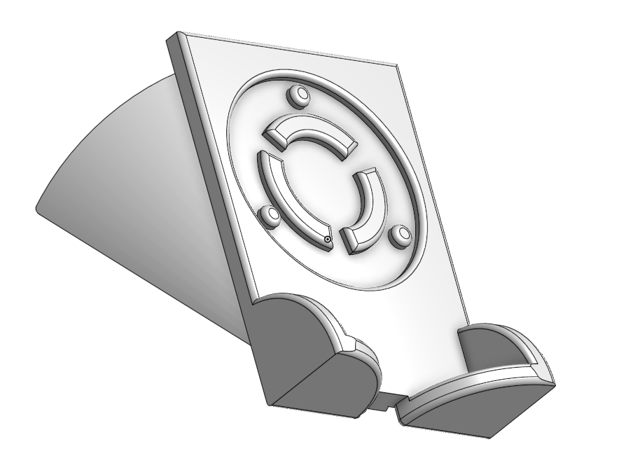 Mouse Caddy Ubuntu by Michael Scott | Download free STL model ...