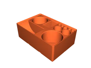 Gridfinity glue/bambu scraper/pen/electric tape holder by Rumtzays ...