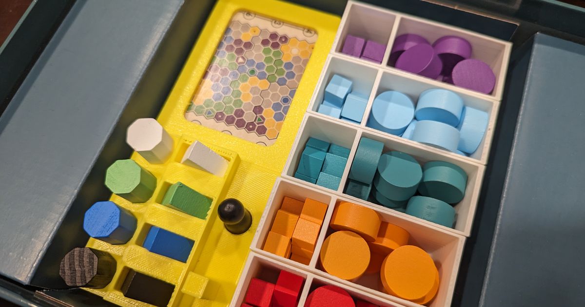 Cryptid Board Game Organizers by John Barton | Download free STL model | Printables.com