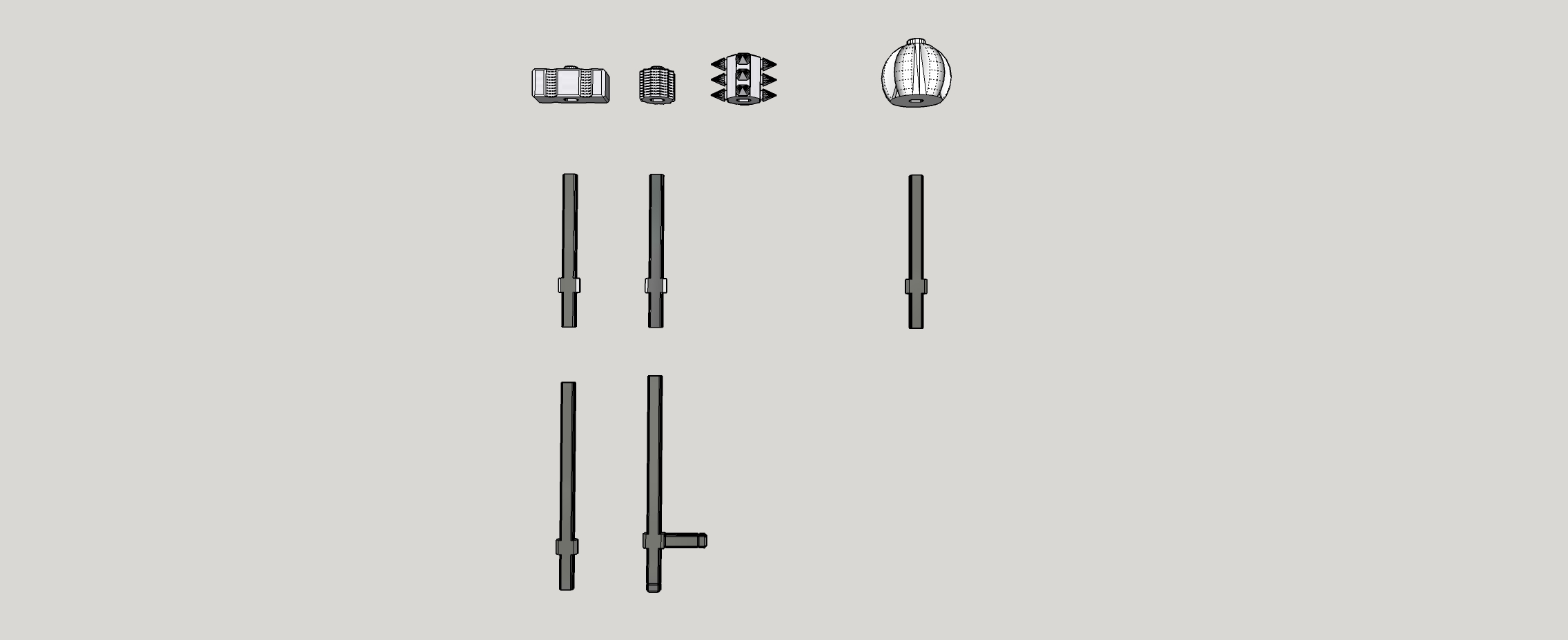 Mini 13: Melee Weapon Set - Blunt Weapons 1 by Katfish Heavy Industries ...