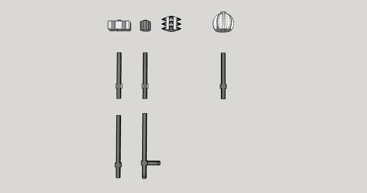 Mini 13: Melee Weapon Set - Blunt Weapons 1 by Katfish Heavy Industries ...
