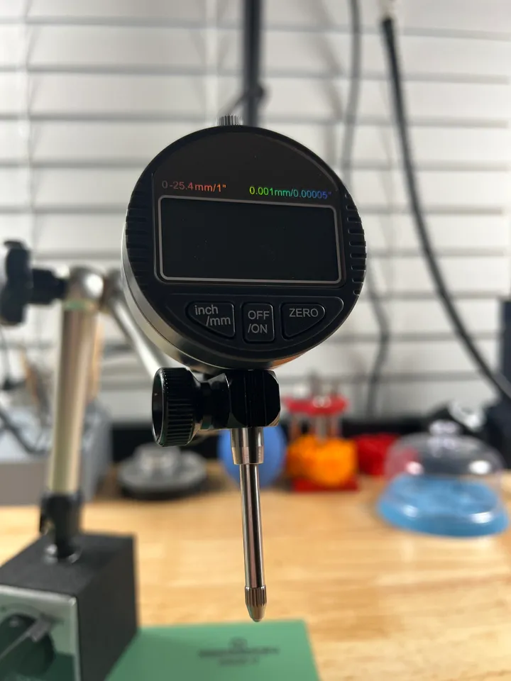 Dial Indicator Spacer/Adapter by whatthefilament | Download free STL ...