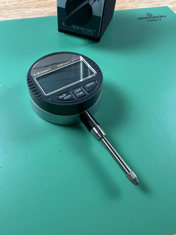 Dial Indicator Spacer/Adapter by whatthefilament | Download free STL ...