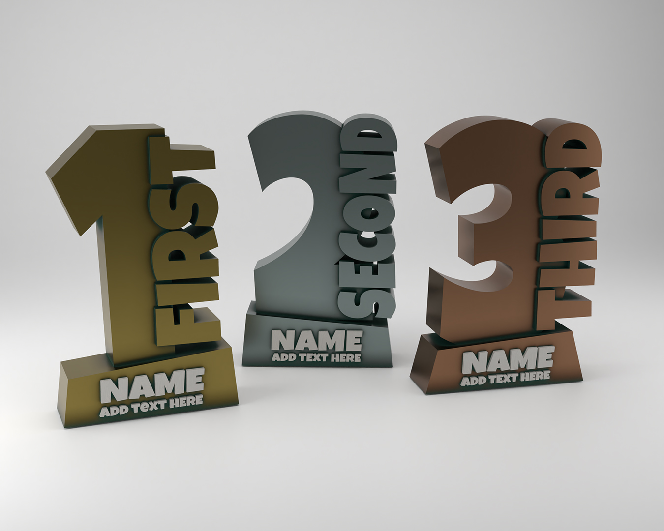 Trophy - Customizable award by LayerModels | Download free STL model | Printables.com
