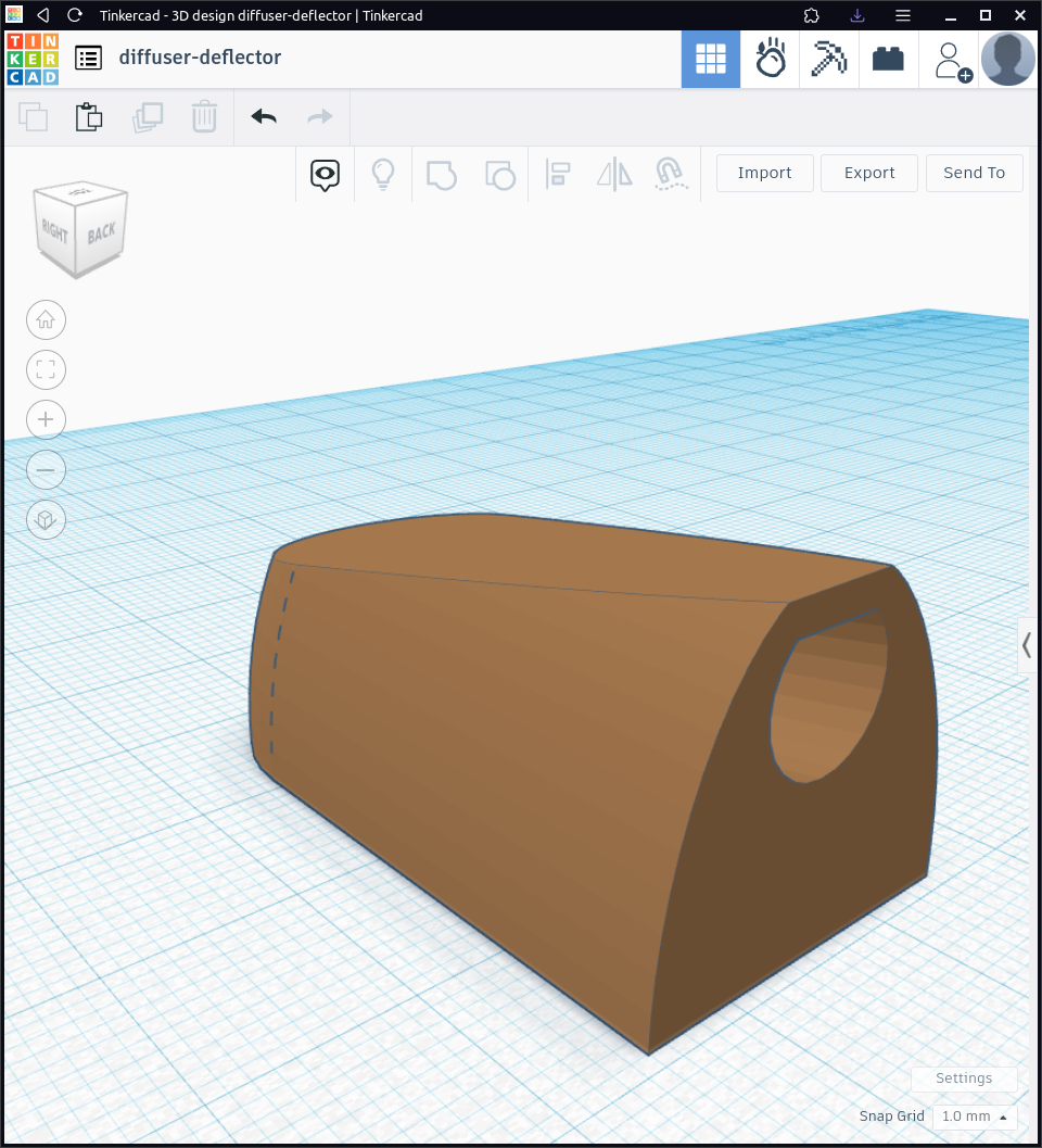 80° Deflector for Scent Diffuser by Jérémy Reeder | Download free STL ...