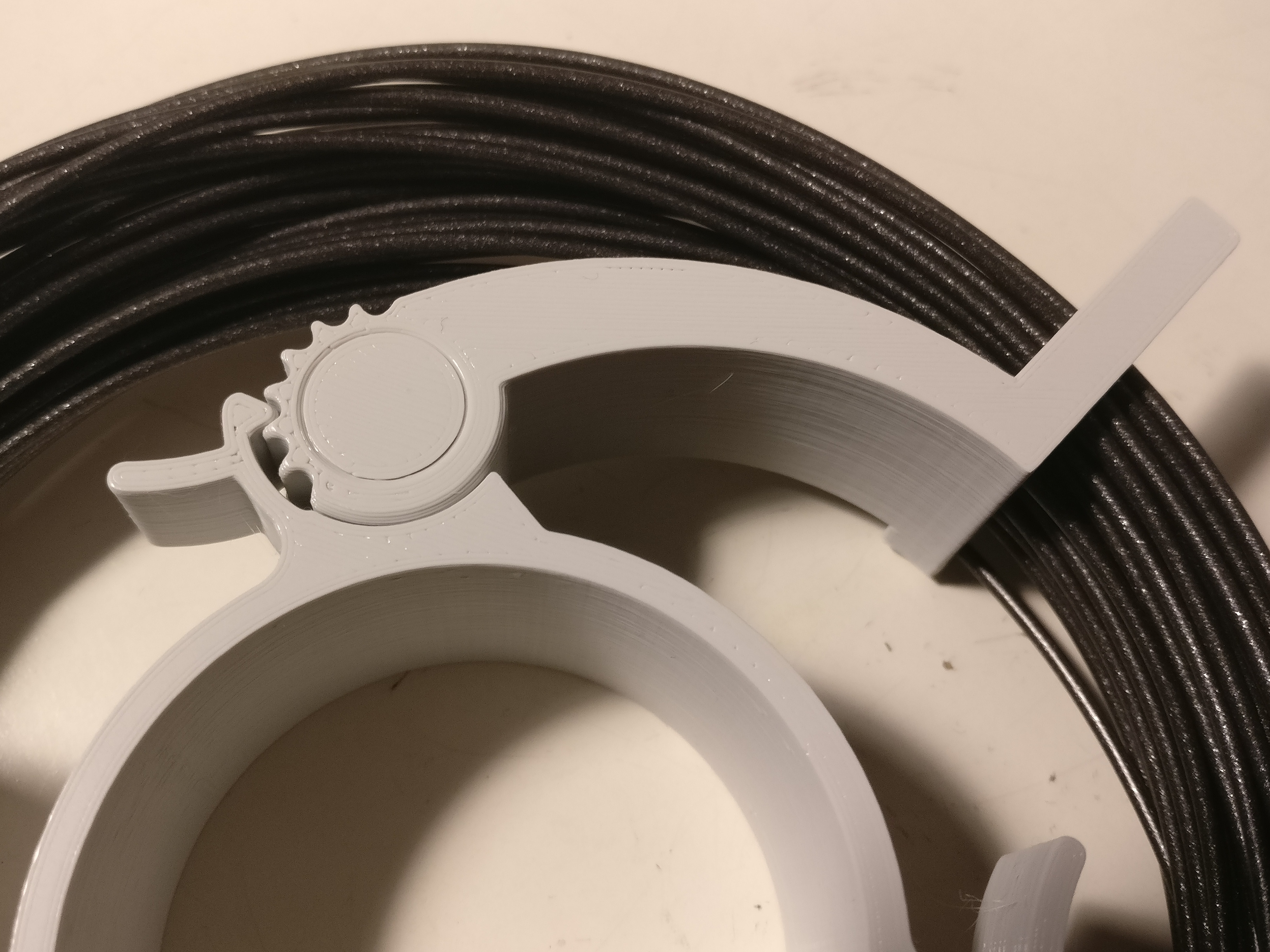Print In Place Adjustable Filament Sample Spool by SubSite | Download ...